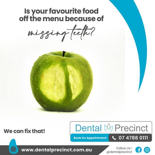 Is your Favourite Food off The Menu Because of Missing Teeth? We Can ...