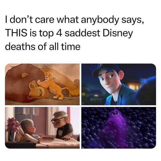1️⃣ Mufasa from The Lion King — A heartbreaking loss that taught us ...