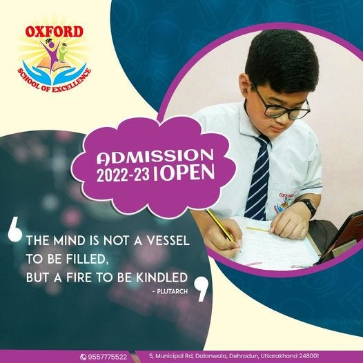 Oxford School of Excellence | Best ICSE School in Dehradun - Oxford ...