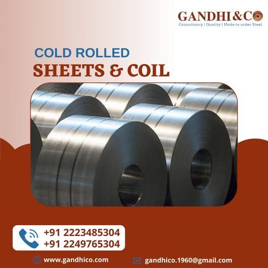 Cold rolled steel sheets manufacturer - Gandhiandco - Medium