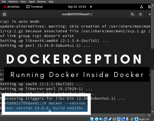 Running Docker inside a Docker container | by samriddhipaliwal | Medium