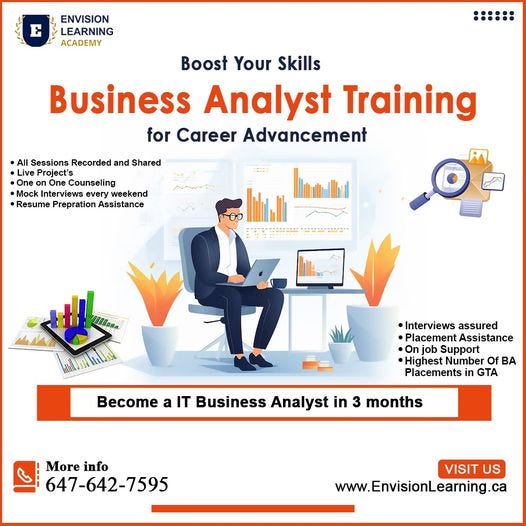 BA Training Mississauga — Envision Learning Academy - Envision Learning Academy - Medium