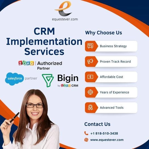 How Can CRM Implementation Services Revolutionize Your Business Processes? | by Peter V | Medium