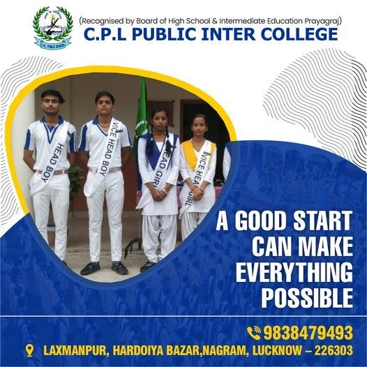 CPL Public Inter College in Nagram | CPL Public Inter college in Gosainganj - Vierendra Verma ...