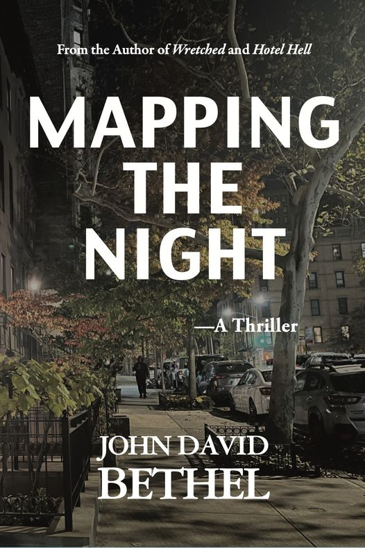 John David Bethel: Mapping the Night - June Lorraine Roberts - Medium