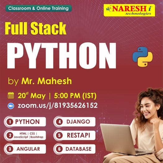 Best Full Stack Python Training in Hyderabad 2024. - Techprasanna - Medium