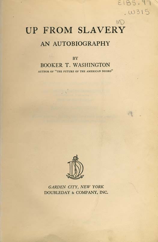 Applying Africana Legal Studies Insights to Booker T. Washington’s Up ...