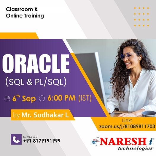 Best Oracle Online Training — Naresh IT - Avinash Nit - Medium