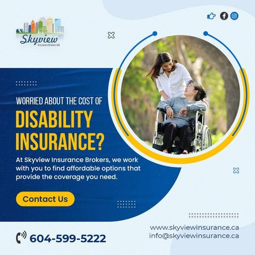 Disability insurance in Surrey - Skyviewinsurance - Medium
