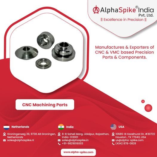 Offer! Precision CNC Parts Supplier | Alpha Spike - Alpha Spike USA ...
