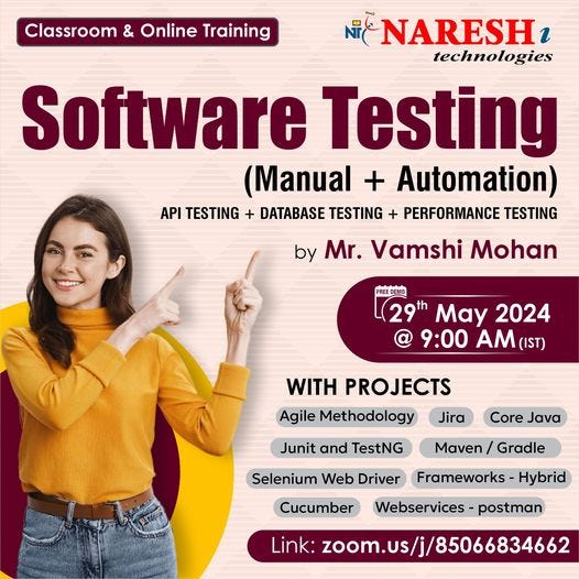 Best Selenium Online Training in Hyderabad 2024. - Techprasanna - Medium