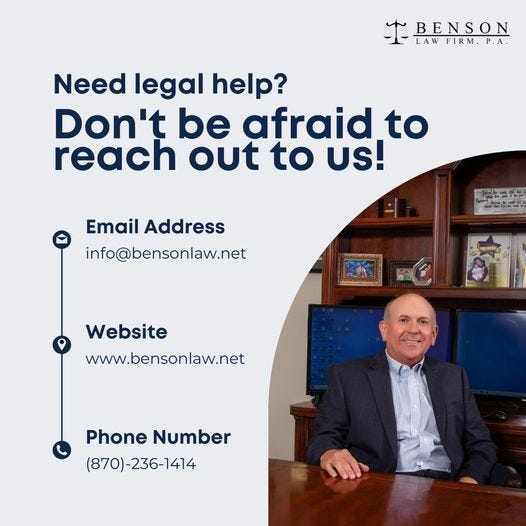 Need legal help ? - Benson King - Medium