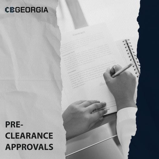 Pre-clearance approvals. There are many instances where the… | by ...