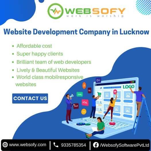 Best Website Design & Software Development Company in Lucknow — Websofy ...