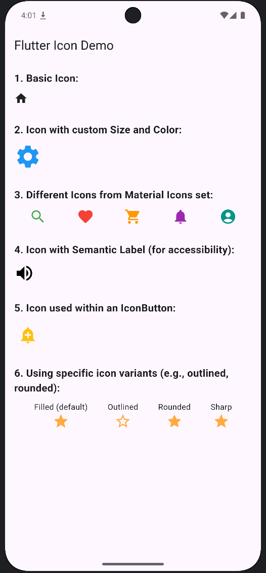🌊🔝Flutter Tips & Tricks — Icon Widget💥 | by Nine Pages Of My Life | Jun, 2025 | Medium