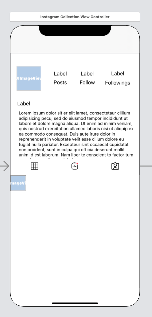 #15 模仿 Instagram App (IG), Collection View Header & Cell 製作#2 | by Marso Yu | 彼得潘的 Swift iOS ...