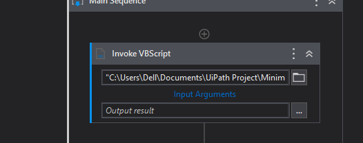 UiPath Minimize all active application | by SudharsanKa | Medium