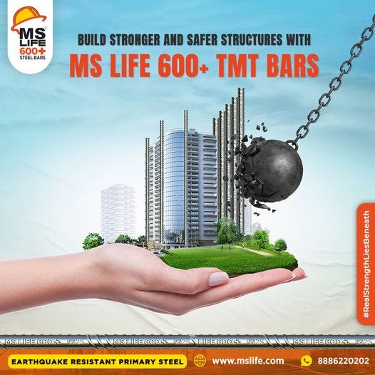 Different Types of TMT Steel Bars and Their Applications in building ...