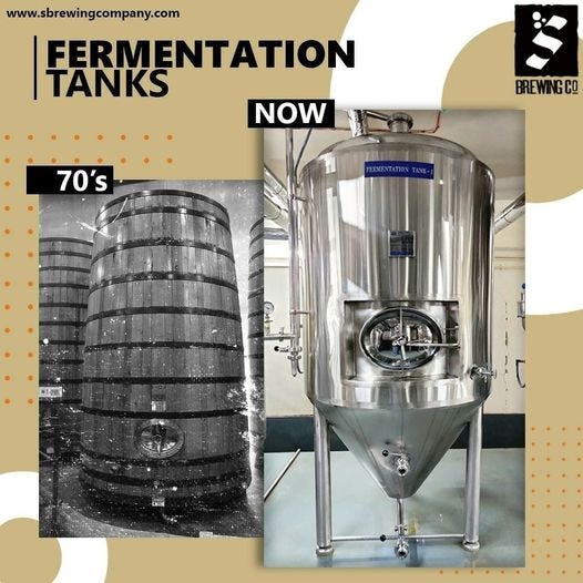Industrial stainless steel fermentation tanks in India | by ...