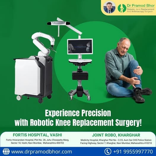 Robotic joint replacement surgeon in Navi Mumbai - Dr. Pramod Bhor - Medium