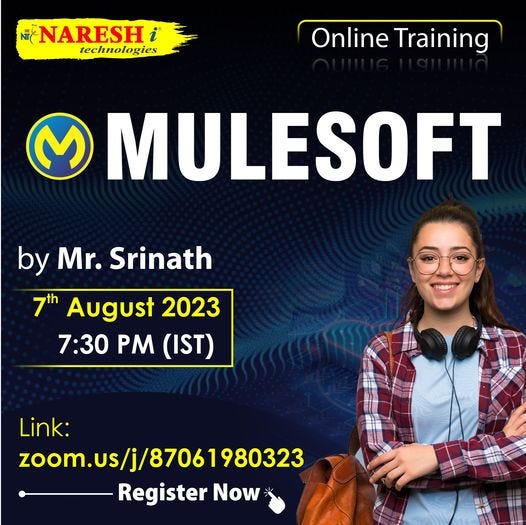 Best MuleSoft Online Training — Naresh IT - Avinash Nit - Medium