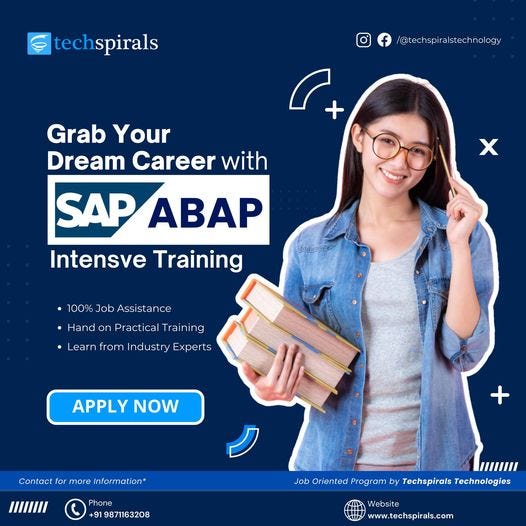 Discover Premier SAP ABAP Institute in Gurgaon | by Techspirals ...