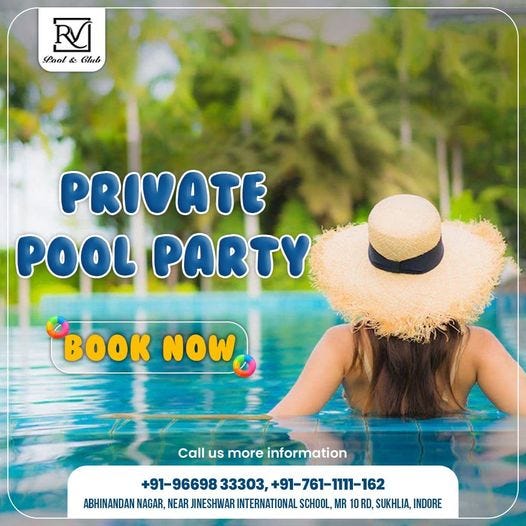 Indore Pool Party | RV Pool & Club - Rvpoolclubindore - Medium
