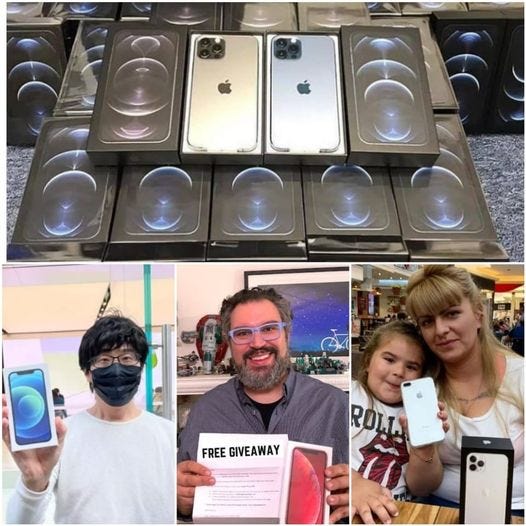 Win!!)】Free iPhone 13 Giveaway | by Sikitax | Medium