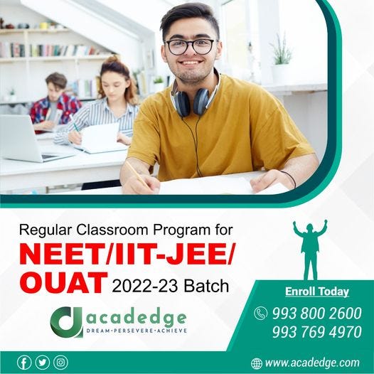 Best NEET Coaching in Bhubaneswar, Odisha — Acadedge - Acadedgebbsr - Medium