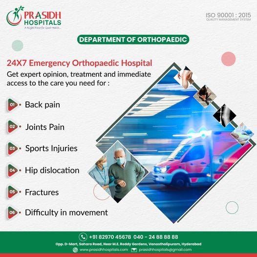 Best orthopedic hospital in Lb Nagar — Prasidh Hospitals ...