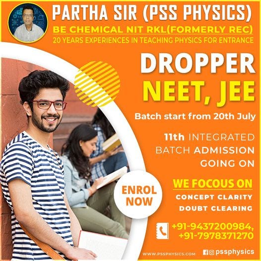 How does PSS physics provide coaching for NEET and JEE entrance exams ...