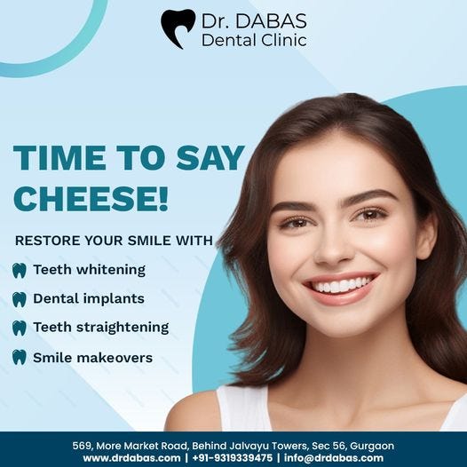 Top Dentist In Gurgaon - Dr Dabas Dental Clinic - Medium