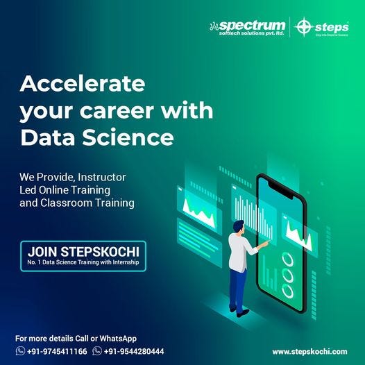 Data Science Training in Kochi, kerala | by Stepsbacklinks | Medium