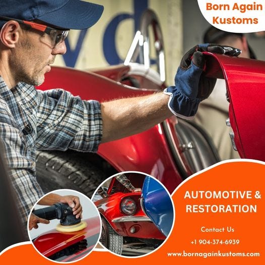 Why Hire A Professional for Automotive Restoration Services? - Born ...