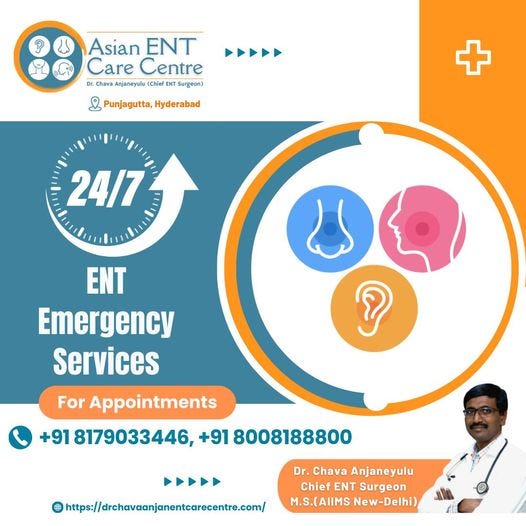Dr Chava Anjan ENT Care Centre | Best ENT care centre in Hyderabad | Best ENT Hospital In ...