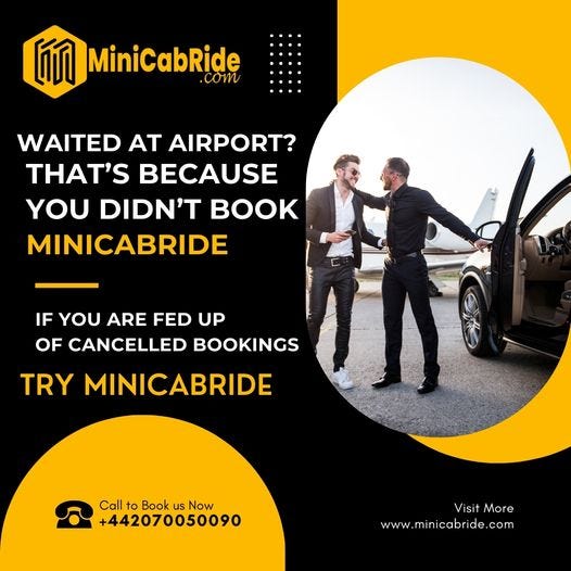 Gatwick Airport Taxi: Your Seamless Travel Companion with MiniCabRide ...