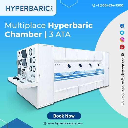 Top Benefits of Hyperbaric Chambers | by Hyperbaric Pro | Medium