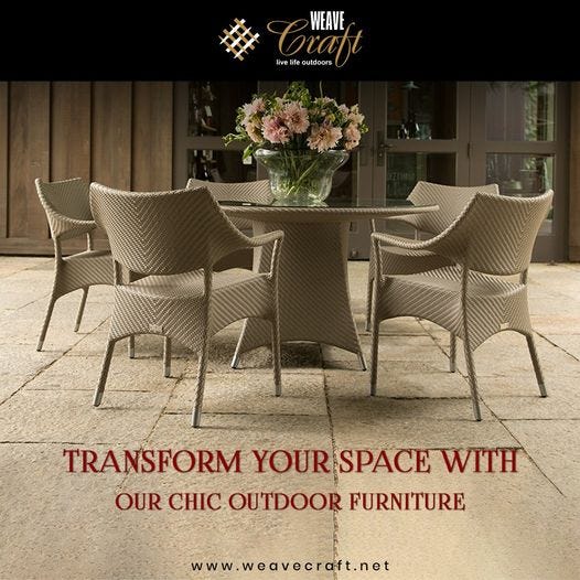 Outdoor Furniture -Weave Craft - Weavecraft - Medium