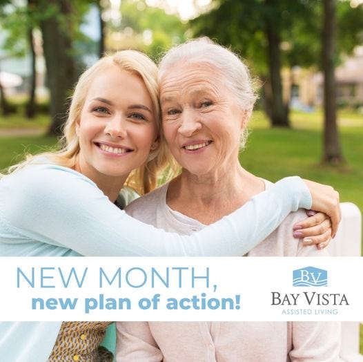 IT’S A BRAND NEW MONTH. LET’S TAKE ACTION TOGETHER! - Bayvistaassisted ...