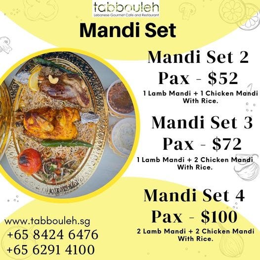 Tabbouleh Lebanese Restaurant providing you Home Delivery Services ...