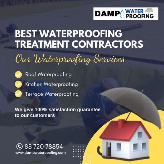 Waterproofing Company in Aerocity Near Zirakpur - Skdigitalsahil - Medium