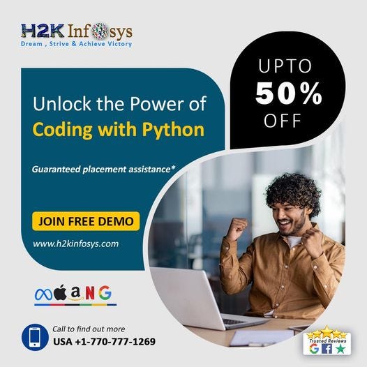 Live Project Training in Python and Certificate Online in GA USA | by ...