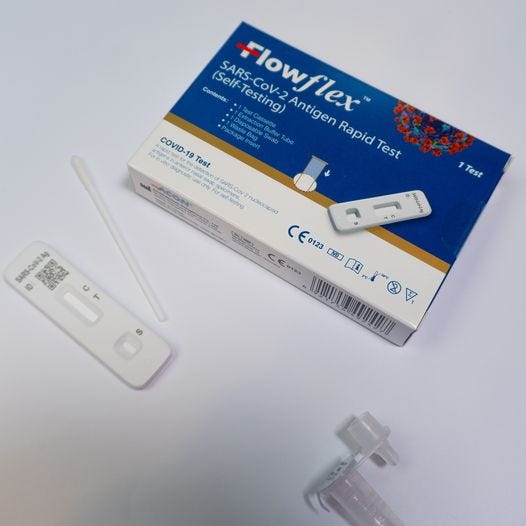 Flowflex SARS-COV-2 Antigen Rapid Test - Test cliquk - Medium