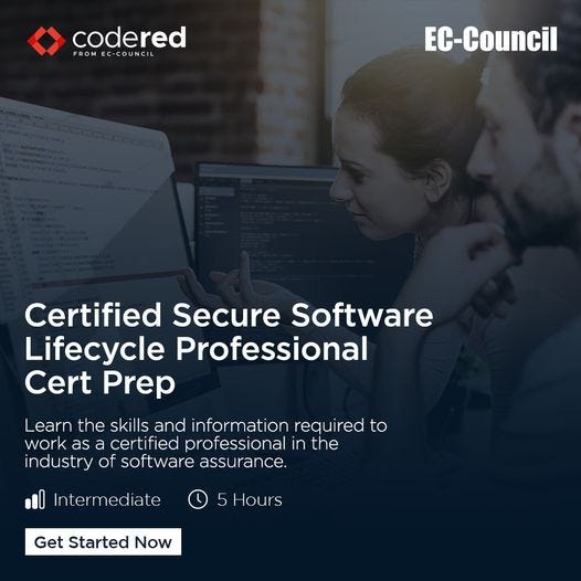Certified Secure Software Lifecycle Professional Codered Ec Council Codered Ec Council Medium