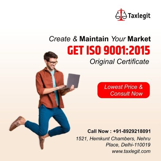 ISO certification and its validation | by Tax Legit | Medium