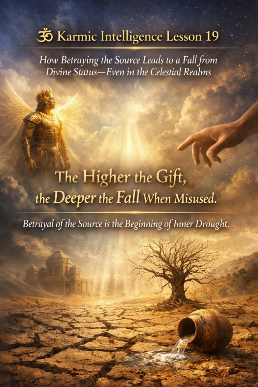 🕉️ Karmic Intelligence Lesson 19 — How Betraying the Source Leads to a ...