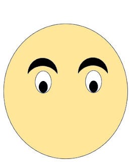 Round Face Shape Clipart
