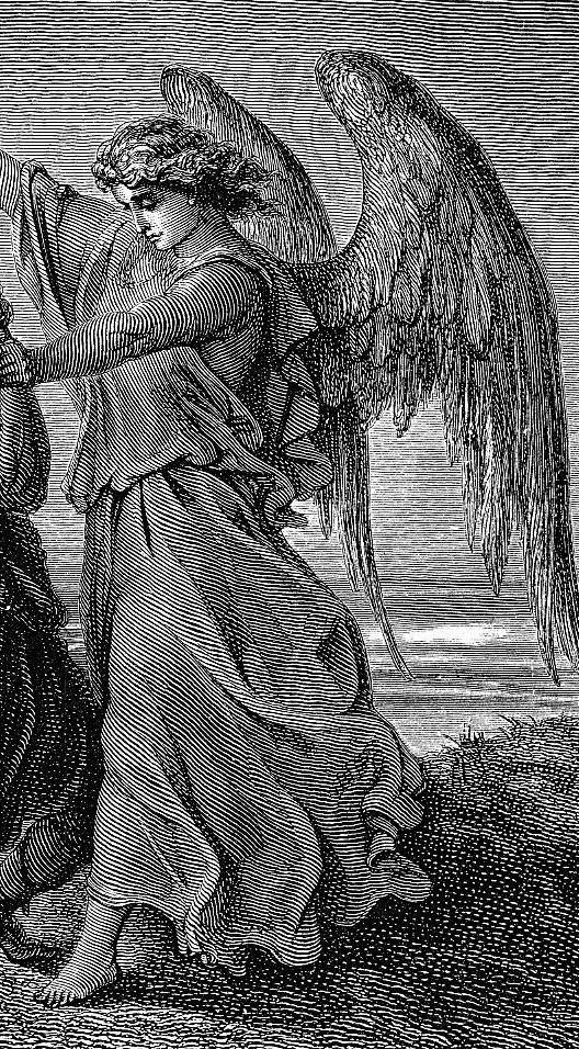 An 60 foot Angel Standing over London | by kieron | Medium