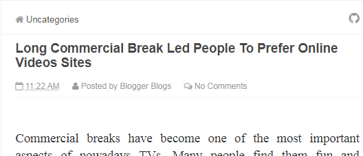 Essay-Composition : Long Commercial Break Led People To Prefer Online ...