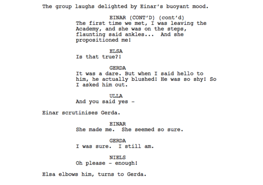 The Toughest Scene I Wrote: “The Danish Girl” | by Scott Myers | Go ...